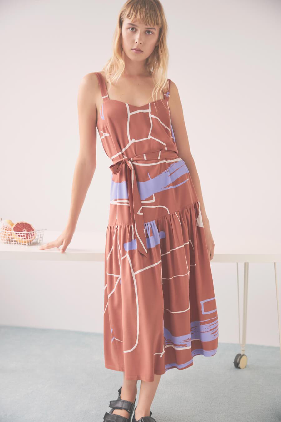 Eve Gravel - Ava Dress | Curiosities Gift Shop